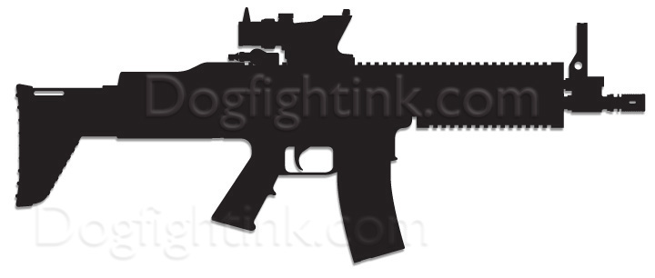 MK17 SCAR Decal